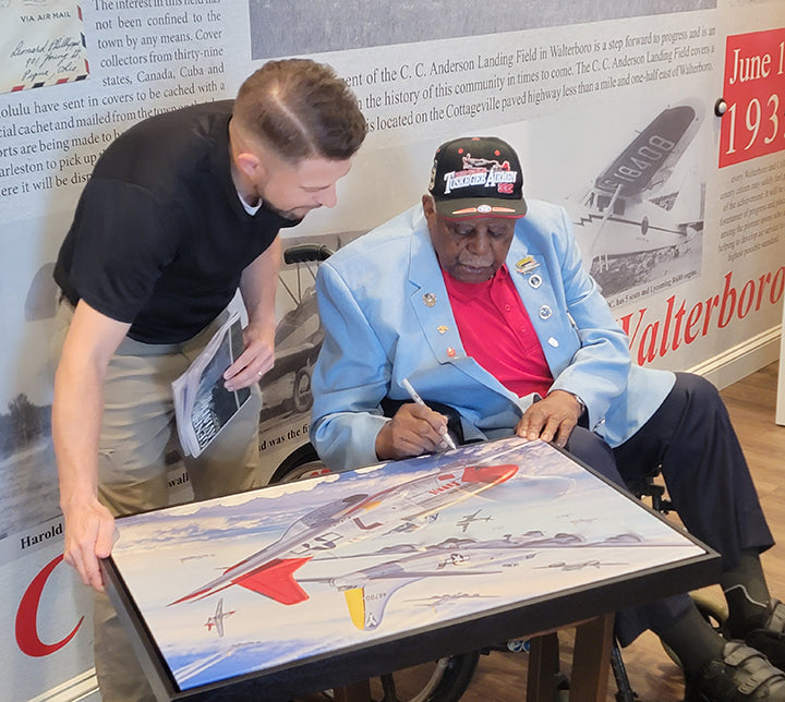 Tribute to the Tuskegee Airmen, the story behind "Longest Round Trip ...