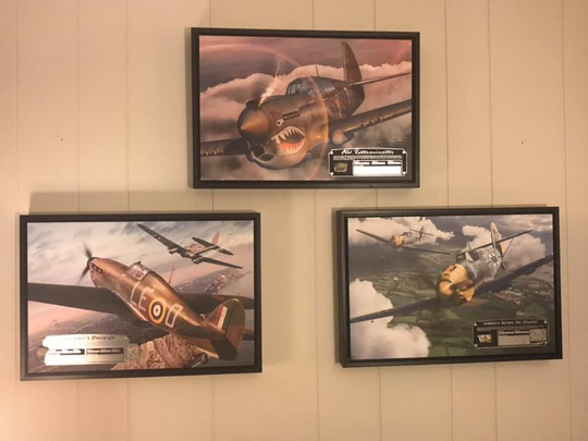 Fighter Sweep Over Kent - Messerschmitt Bf 109 E-4 Canvas with Bf 109 ...